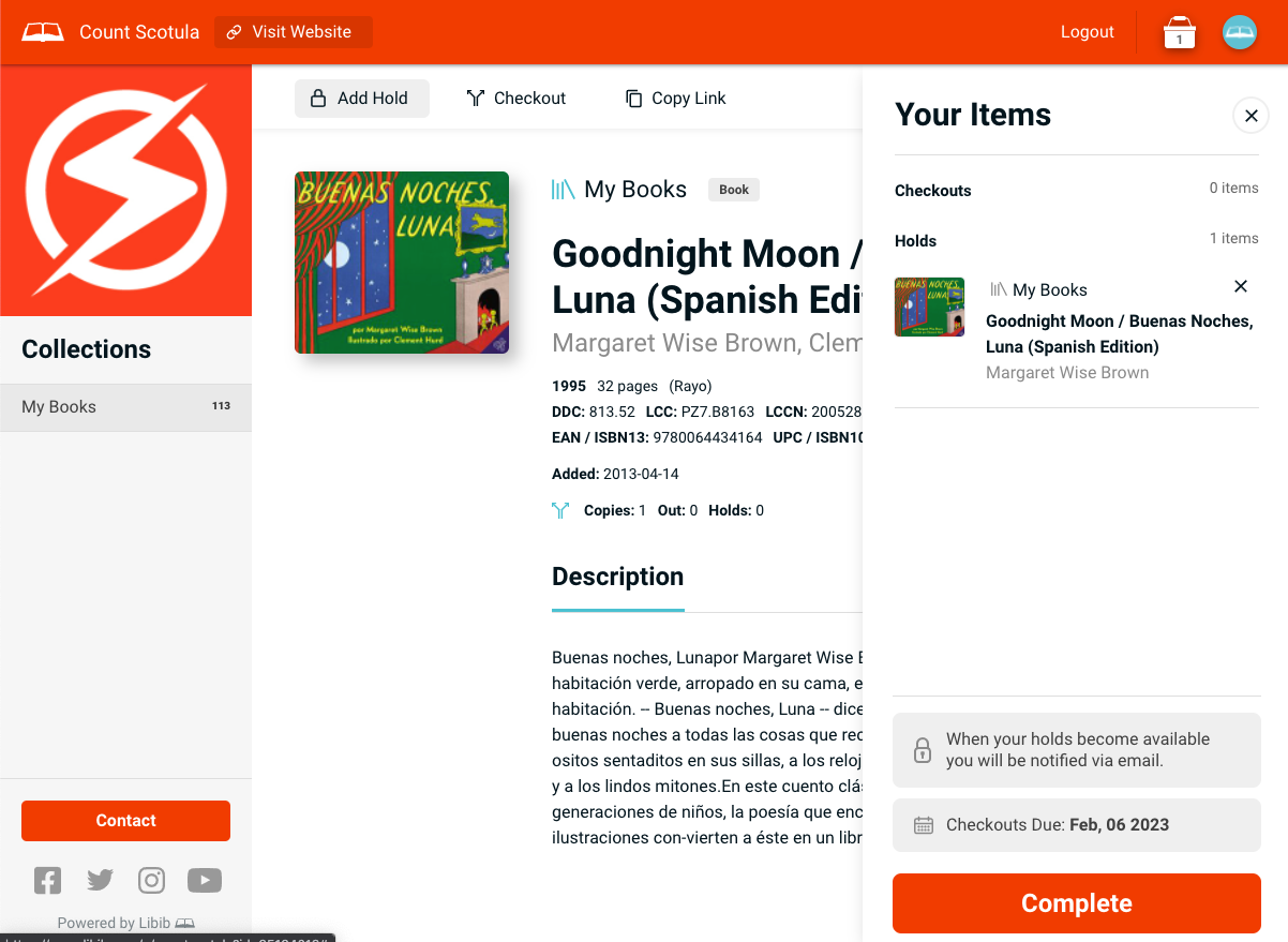 Quickstart for Patrons | Libib Support Center